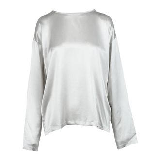 Fabiana Filippi Seidenbluse mit einzigartigem Stil - - Blouses & Shirts - Damen - Grau - S
