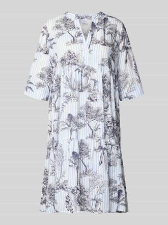 Emily van den Bergh Minikleid aus Baumwolle im Stufen-Look