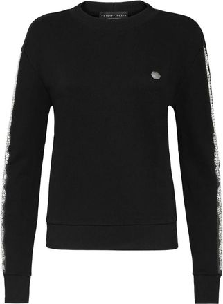 Philipp Plein Femme, Sweatshirts et sweats &agrave; capuche, Noir, Taille: 38 FR Hooded SweaT-shirt