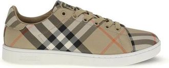 Burberry Femme, Chaussures, Beige, Taille: 38 EU The Check Canvas Set Baskets