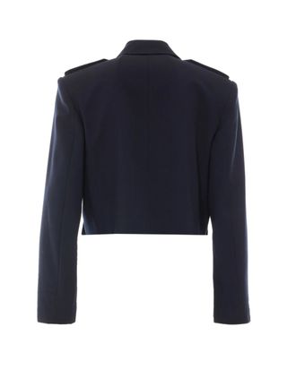 Pinko Womens Blazer Manna Dark Navy Outer: Polyester Jacket