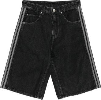 adidas Homme, Shorts, Noir, Taille: W34 Short en jean Firebird Adicolor