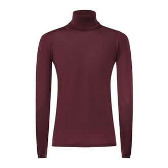 Max Mara Saluto Rollkragenpullover - - Knitwear - Damen - Rot - L
