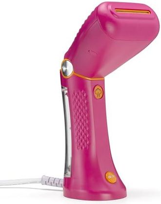 Conair Power Steam Travel, Nr.1 tragbarer Dampfglätter, Kompakt und Faltbar, Leistungsstarker Dampf mit 20 g/min, inkl. Kleiderbügel, ideal zum Reisen, pink
