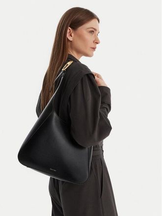 Calvin Klein Handtasche Hardware Adj Strap Medium Bag LV04F3402G Schwarz