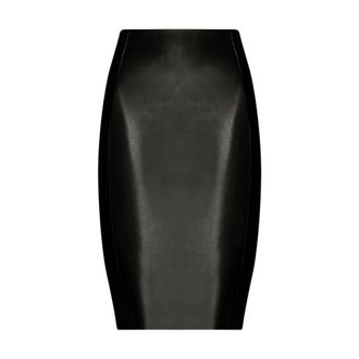 Wolford Jenna Rock - - Skirts - Damen - Schwarzk - XL