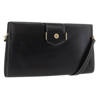 Dior Pre-owned Cuir sacs-main - Femme - Pre-owned - Noir - Taille: ONE Size