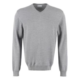 THE (ALPHABET) Strickware - - Knitwear - Herren - Grau - 2XL
