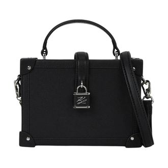 Karl Lagerfeld K/Autograph Top Handle Bag - - Bags - Damen - Schwarzk - ONE SIZE