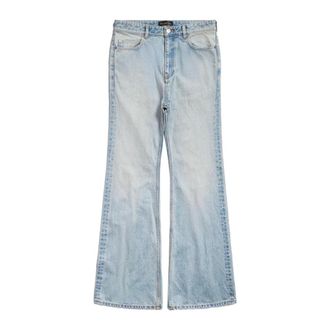 Balenciaga High-Waisted Schlagjeans - - Jeans - Damen - Blau - W27