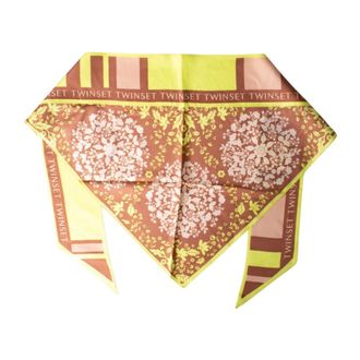 Twinset Femme, Accessoires, Multicolore, Taille: ONE Size Avocado Scarf