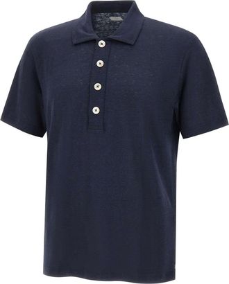 Eleventy Homme, Tops, Bleu, Taille: 2XL Polo