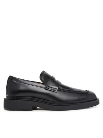 Calvin Klein Halbschuhe Sq Rubber Band Loafer Wax Lth HM0HM02273 Schwarz