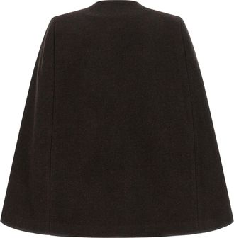 Ganni Alamari Cape - Brown