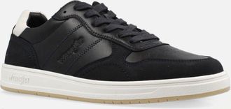 Wrangler Sneaker WRANGLER RUSTY MEN LOW, Herren, Gr. 40, marineblaus, Synthetik, Schuhe Sneaker