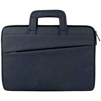 LaoZan Sacoche de Transport en Ordinateur portable Housse pour Tablette PC, Ordinateur Portable,Macbook, Ultrabooks, Anti-Chocs, Multi-fonctionnel 15 Marine