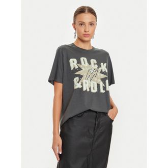 Vero Moda T-Shirt Boda Caty 10315697 Grau Regular Fit