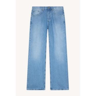 Dondup Blaue Wide Leg Palazzo Jeans - - Jeans - Damen - Blau - W28