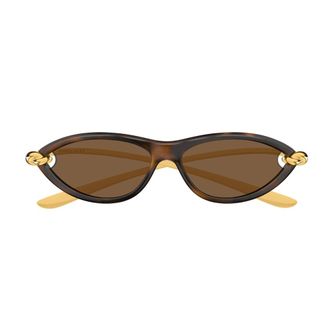 Bottega Veneta Femme, Accessoires, Brun, Taille: 56 MM Lunettes de soleil