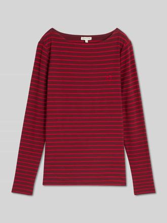 Tom Tailor Regular Fit Langarmshirt aus Baumwoll-Mix