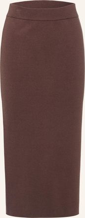 Moss Copenhagen Msch Copenhagen Strickrock Mschagatha braun