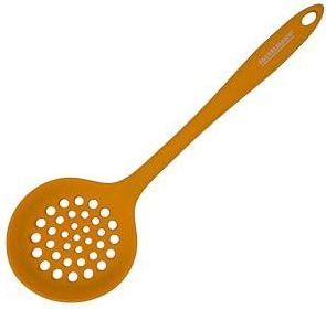 Fackelmann Fackelmann Pfannenwender, optimal zum Frittieren, weiches Silikon, geeignet für Pfannen und Töpfe mit Beschichtung, hitzebeständig bis 230 °C, spülmas