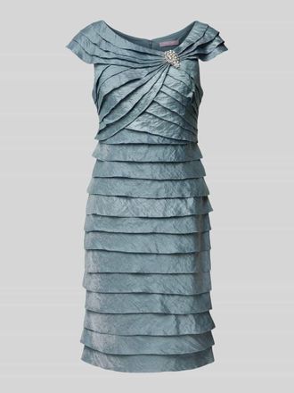 Christian Berg Cocktail Cocktailkleid mit Strukturmuster