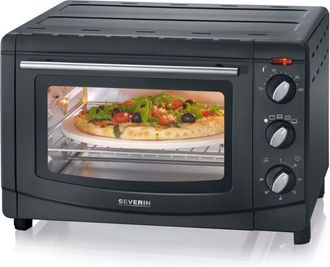 Severin Minibackofen 20 l heiluft schwarz to2068