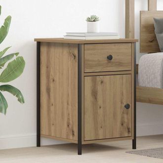 vidaXL Cabinet de chevet avec tiroir ch&ecirc;ne artisanal 40 x 42 x 60 cm vidaXL