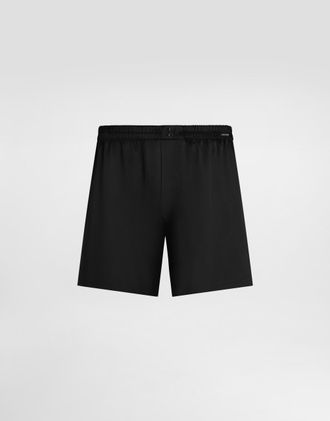 Dolce & Gabbana Silk Satin Boxer Shorts - Mann Unterw&auml;sche Und Loungewear Schwarz 5