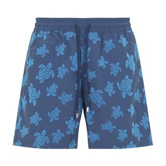 Vilebrequin Homme, Maillots de bain, Bleu, Taille: L Moorea Swim Shorts