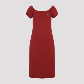 Miu Miu Cotton Midi Dress