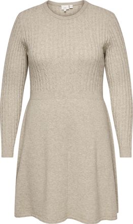Only Carmakoma Carfia Ls Cable Dress KNT Noos