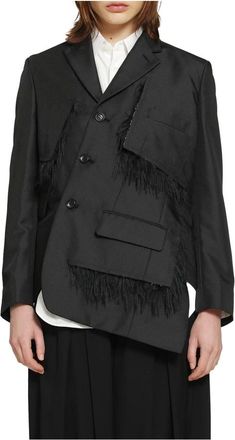 Comme Des Gar&ccedil;ons Femme, Vestes, Noir, Taille: 38 FR Veste pour femme