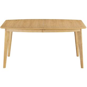 Miliboo Esstisch ausziehbar skandinavisch aus hellem Holz L150-200 LEENA