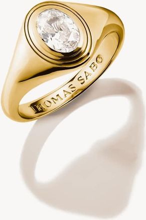 Thomas Sabo Ring in Gelbgold und Wei&szlig;
