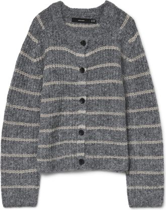 Vero Moda Vmawesome Shine Ls O-NCK Stripe Card Boo