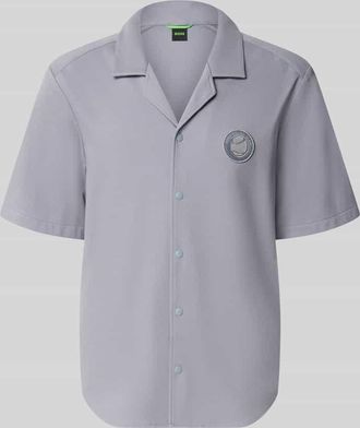 HUGO BOSS Relaxed Fit Freizeithemd aus Viskose-Mix Modell ST_UNION S