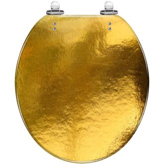 Generic Runder Toilettensitz, Aquarell, Romantisches Rosenblumen-Arrangement, Clipart, Toilettendeckel aus Kunstharz, leise schlie&szlig;end, Schnellverschluss-Scha