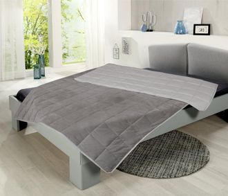 Generic Gewichtsdecke 135x200cm 6kg Therapiedecke Entspannungsdecke