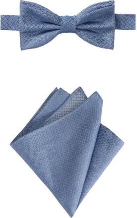 Roy Robson Set aus Fliege und Einstecktuch aus einem Wollmix in