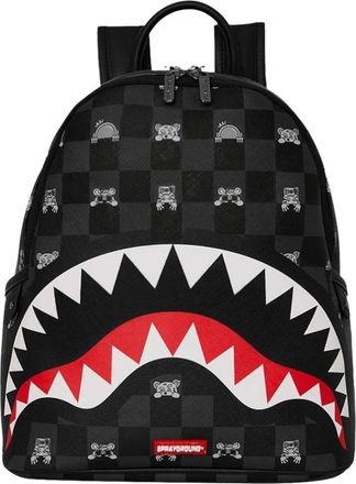 Sprayground Sprayground, Homme, Sacs, Noir, Taille: ONE Size Peeking Character Check Savage Backpack
