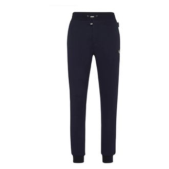 Philipp Plein Homme, Pantalons, Bleu, Taille: 2XL Iconic Pantalons de surv&ecirc;tement