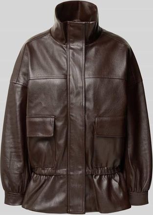 Gina Tricot Jacke mit Stehkragen und Pattentaschen