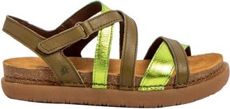 Art Damen 1714 Rhodos Sandale, Nappa, Bronze, Grün, 42 EU