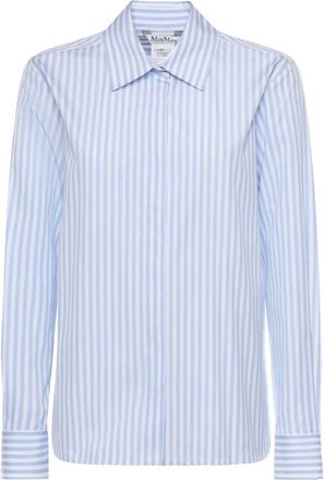 Max Mara Femme, Blouses et Chemises, Bleu, Taille: 40 FR Chemises