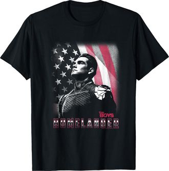 The Boys Patriotischer Homelander Amerikanischer Flagge T-Shirt
