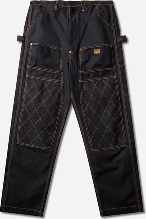 KAPITAL Men s Light Canvas Lumber Pants Black