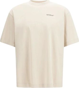 Off-white Homme, Tops, Beige, Taille: L 44Maa120S26J008270 T-shirt