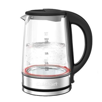 Cuisinart Cuisinart Bouilloire en Verre1,5 L | &Eacute;bullition Rapide 3 kW | Surface Froide au Toucher | Sans BPA | Bec Antigoutte | Base Pivotante &agrave; 360&deg; | Arr&ecirc;t Au